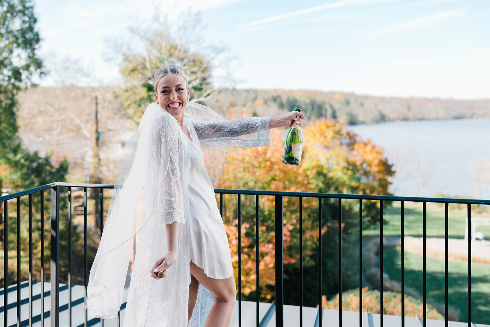 Black and White Lake House Inn Wedding in Perkasie ...